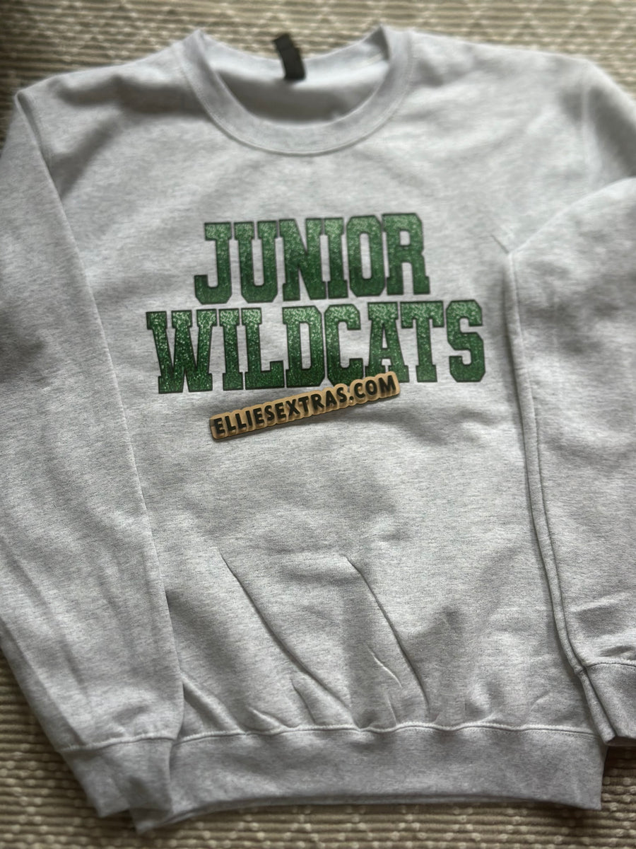 Wildcats faux sequin crewneck sweatshirt – Ellies Extras