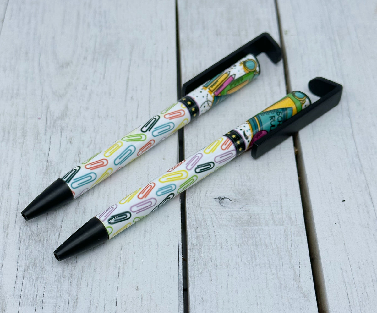 Teacher printed ballpoint pen – Ellies Extras